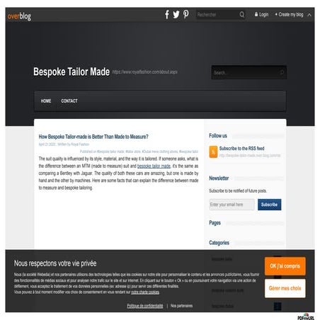 How bespoke tailor made is better than made to measure | PDF