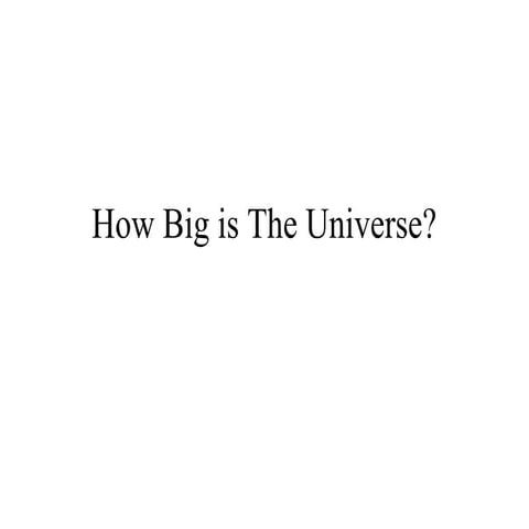 How big is earth | PPT | Physics | Science