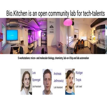 How Bio.Kitchen | PPT