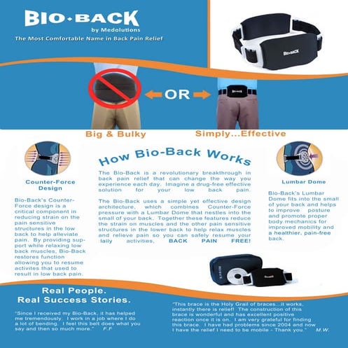 How bio back works | PDF
