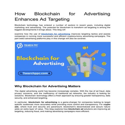 How Blockchain for Advertising Enhances Ad Targeting.pdf