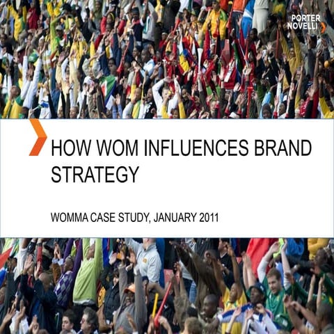 How Braun used wom to drive brand strategy.ppt