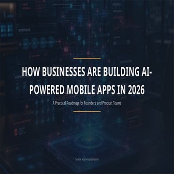 How Businesses Are Building AI-Powered Mobile Apps in 2026: A Practical ...
