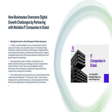 How Businesses Overcome DigitalGrowth Challenges by Partneringwith ...