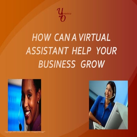 How Can A Virtual Assistant Help Your Business | PPSX