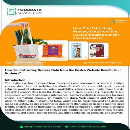 Extracting Grocery Data from Costco Website for Your Business | PPTX