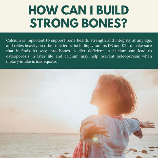 How Can I Build Strong Bones | PDF
