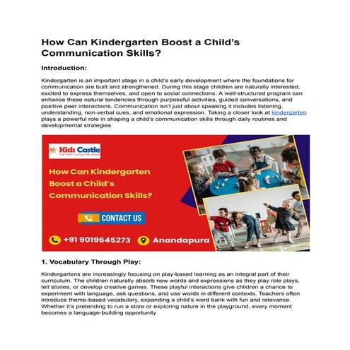 How Can Kindergarten Boost a Child’s Communication Skills.pdf