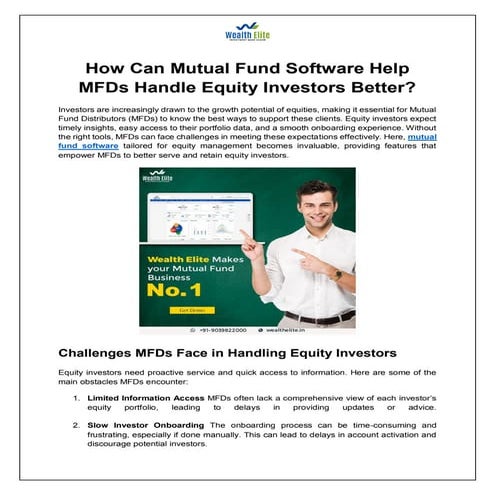 How Can Mutual Fund Software Help MFDs Handle Equity Investors Better.pdf