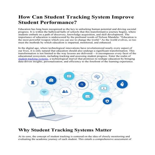 How Can Student Tracking System Improve Student Performance.pdf ...