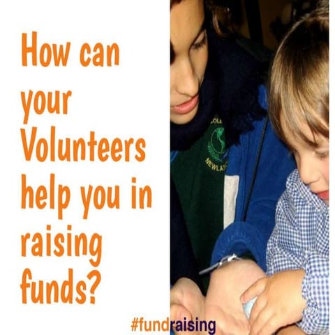 How can your Volunteers help you in Raising Funds | PPT
