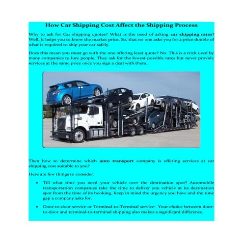 Pro autotransport ppt | PPT