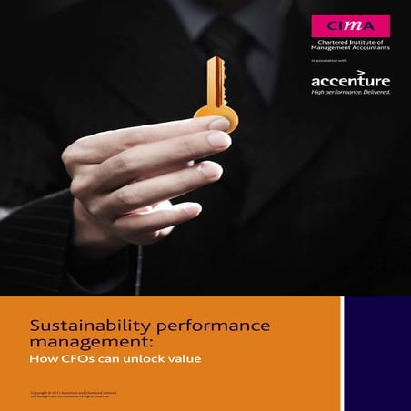 Sustainability Performance Management: How CFOs Can Unlock Value | PDF | Business Accounting ...