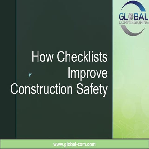 How Checklist improve Construction Safety.pptx