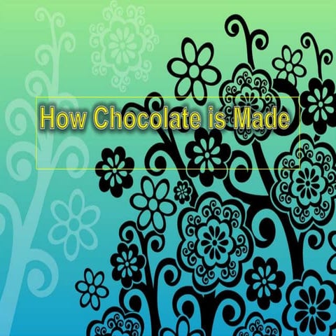 How chocolate is made | PPTX