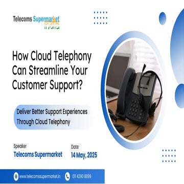 Cloud Telephony Solutions - Fonada | PPTX
