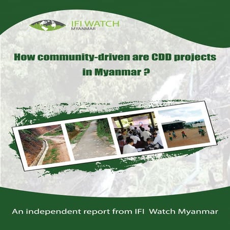 How community driven are cdd projects in myanmar report (eng) | PDF