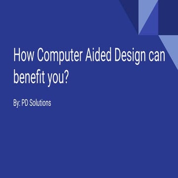 Computer aided design for landscape gardening | PPTX