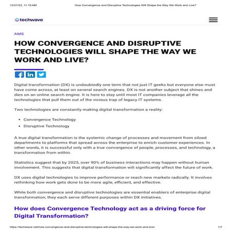 Future of Enterprise IT | PPTX