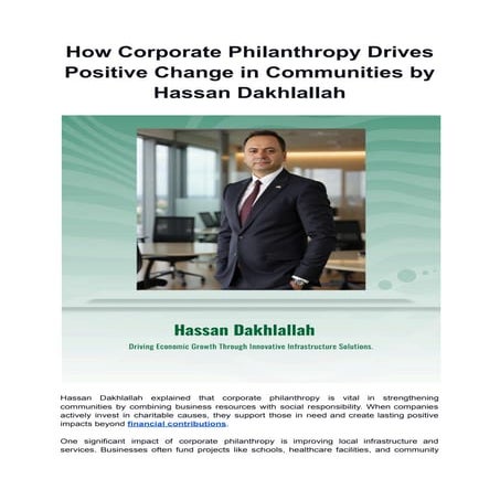 How Corporate Philanthropy Drives Positive Change in Communities by ...