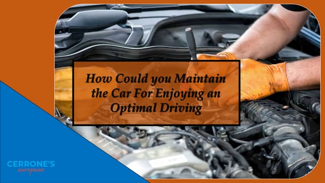 The Basics Of Car Maintenance | PDF