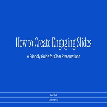 Mastering Clear and Engaging Presentations: Strategies for Effective ...