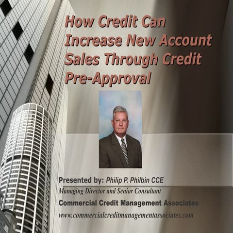 How Credit Can Improve Sales | PPT
