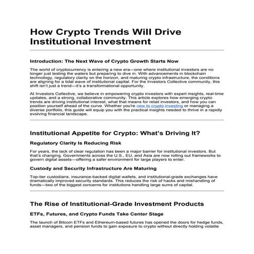 How Crypto Trends Will Drive Institutional Investment.docx