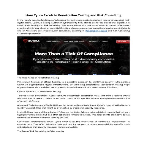 How Cybra Excels in Penetration Testing and Risk Consulting.pdf