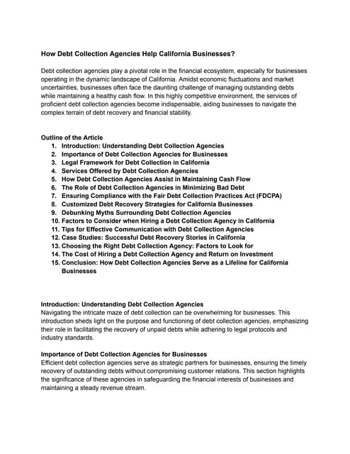 debt collection strategies | PPT