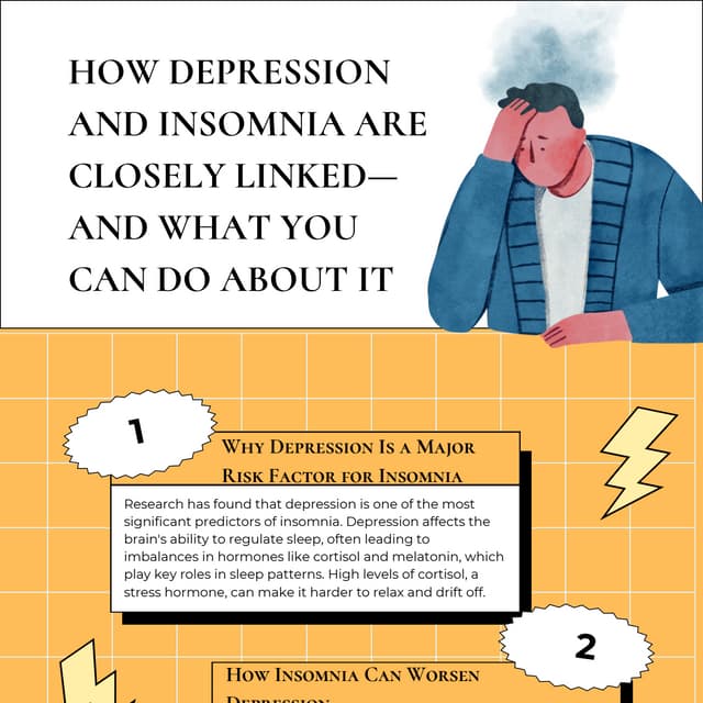 How Depression and Insomnia Are Closely Linked—and What You Can Do ...