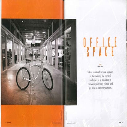 HOW Design Magazine Discusses Off Madison Ave's Creative Office Space | PDF