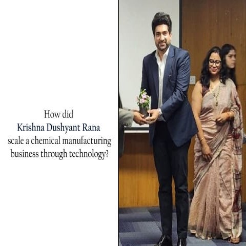 Krishna Dushyant Rana, A Charismatic Leader and Visionary | PPTX