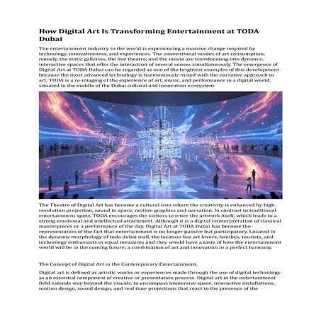 How Digital Art Is Transforming Entertainment at TODA Dubai.pdf