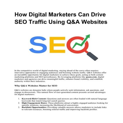 How Digital Marketers Can Drive SEO Traffic Using Q&A Websites.pdf
