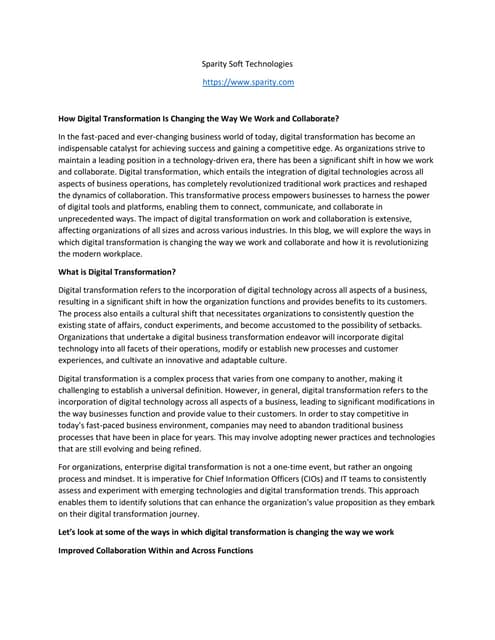 Digitization vs Digitalization vs Digital Transformation | PPT