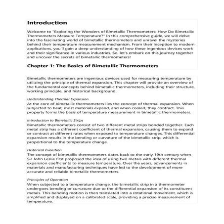 How Do Bimetallic Thermometers Measure Temperature.pdf