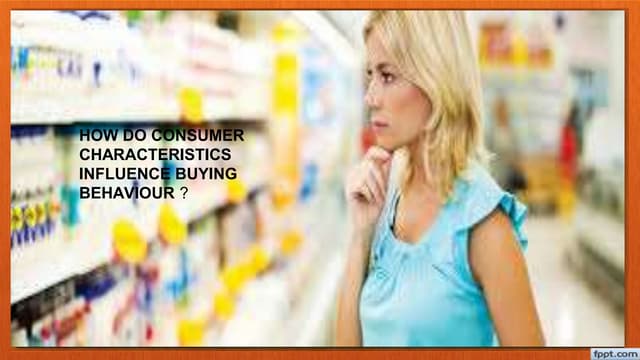 Consumer behavior models | PPTX