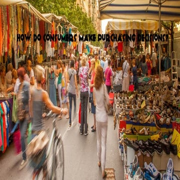 How do consumers make purchasing decision | PPT