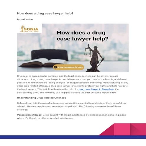 Drug Crimes Attorney - Law Office Of Jimmy Cha | PPTX