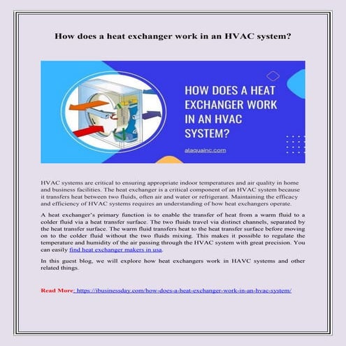 How does a heat exchanger work in an HVAC system.pdf