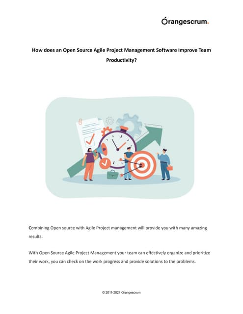 How does an open source agile project management software improve team ... How does an open source agile project management software improve team ...