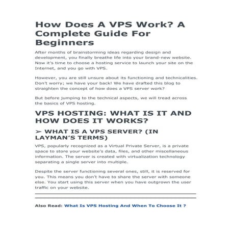 How Does A VPS Work.pdf
