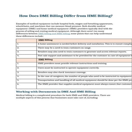 How Does DME Billing Differ from HME Billing.docx