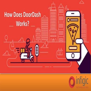 How does DoorDash works | PPT