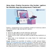 How does Flutter become the better option for Mobile App Development ...