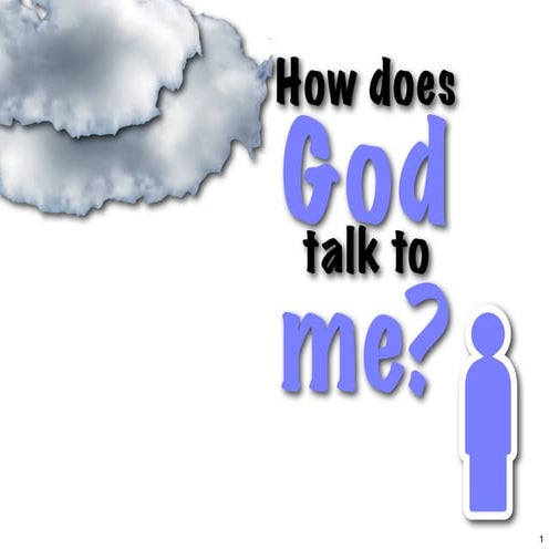 How Does God Talk To Me | PDF | Christianity | Religion & Spirituality