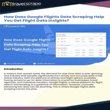 How Does Google Flights Data Scraping Help You Get Flight Data Insights.pdf