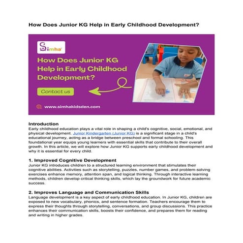 How Does Junior KG Help in Early Childhood Development.docx