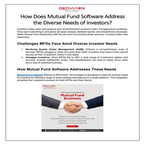 How Does Mutual Fund Software Address the Diverse Needs of Investors.pdf